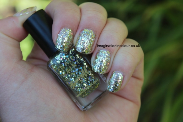 Barry M Yellow Topaz Glitter - Imagination In Colour