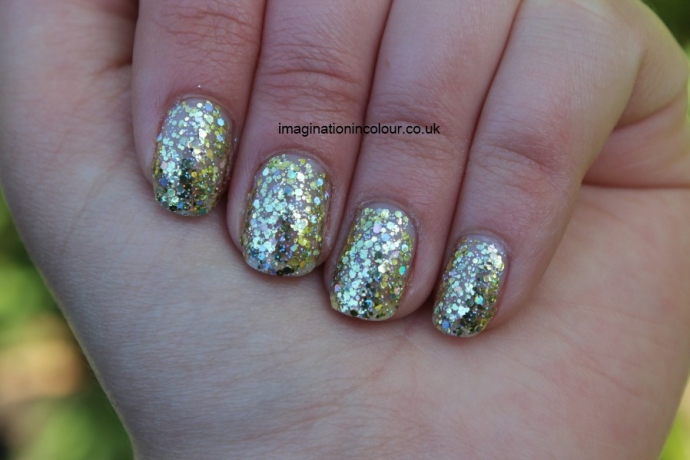 Barry M Yellow Topaz Glitter - Imagination In Colour